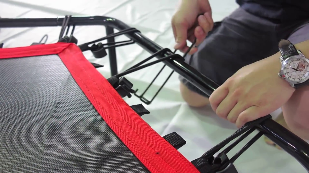 Sportplus Fitness Trampoline Bungee Set-up (2021) - YouTube