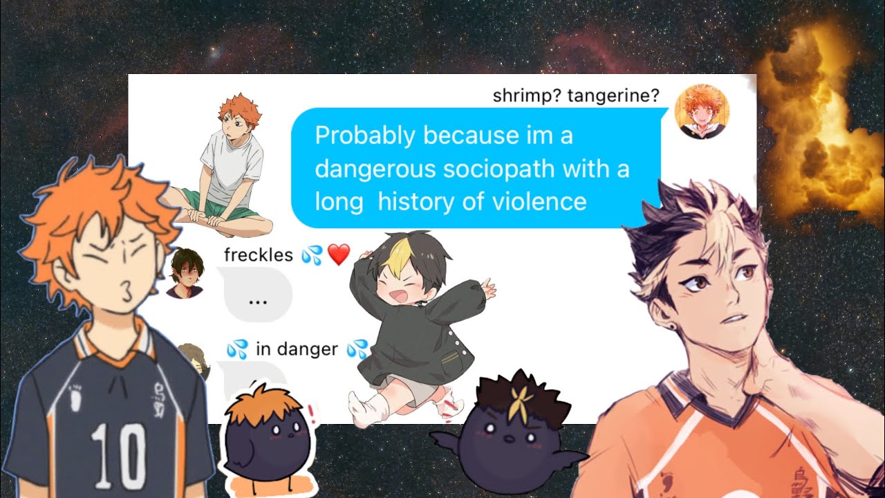 Big boom..|llamas with hats #4|haikyuu lyric prank| haikyuu texting ...
