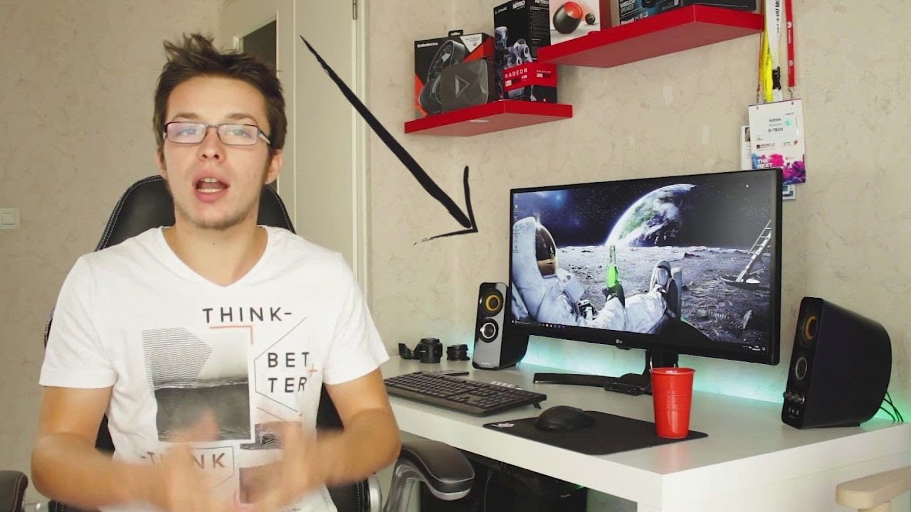 MON NOUVEAU SETUP DE YOUTUBER ! - YouTube