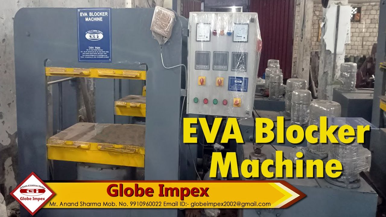 EVA Blocker Machine - EVA Block Machine - EVA Block Foam Molding ...
