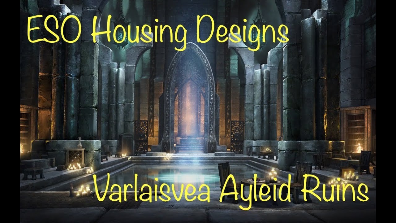 Varlaisvea Ayleid Ruins Custom ESO Build - YouTube