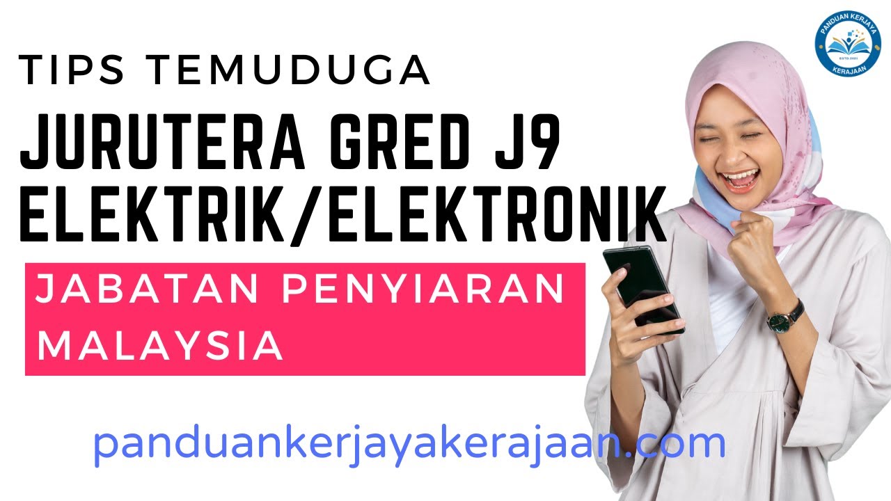 TEMUDUGA JURUTERA GRED J9 ELEKTRIK / ELEKTRONIK DI JABATAN PENYIARAN MALAYSIA - YouTube