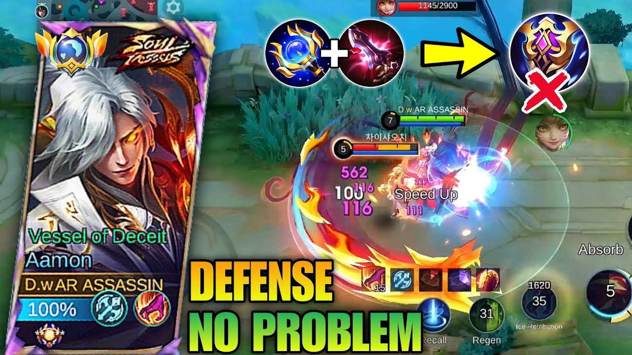 MAGIC DEFENSE? AAMON USER WATCH THIS BUILD TO COUNTER MAGIC DEFENSE ...