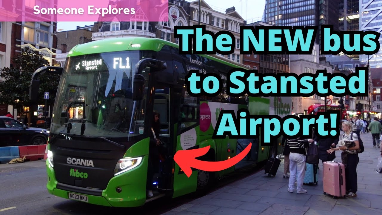 The BRAND NEW way to reach Stansted Airport! | Flibco - YouTube