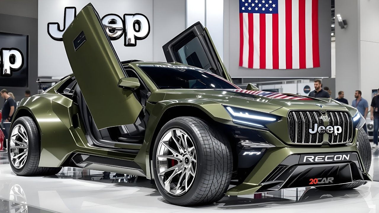 2025 Jeep Recon Concept: The Electric Gladiator of the Wild - YouTube