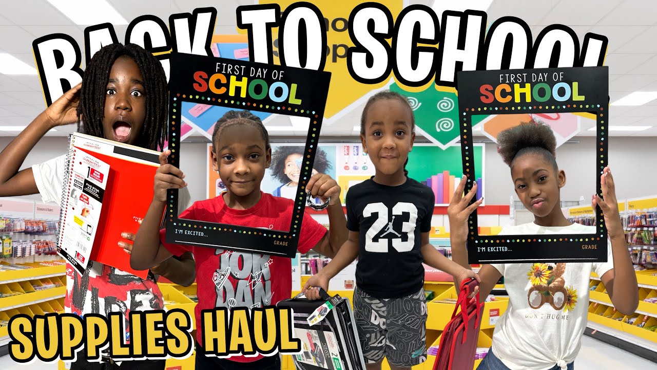 SCHOOL SUPPLIES SHOPPING HAUL 2024 *BACK TO SCHOOL* - YouTube