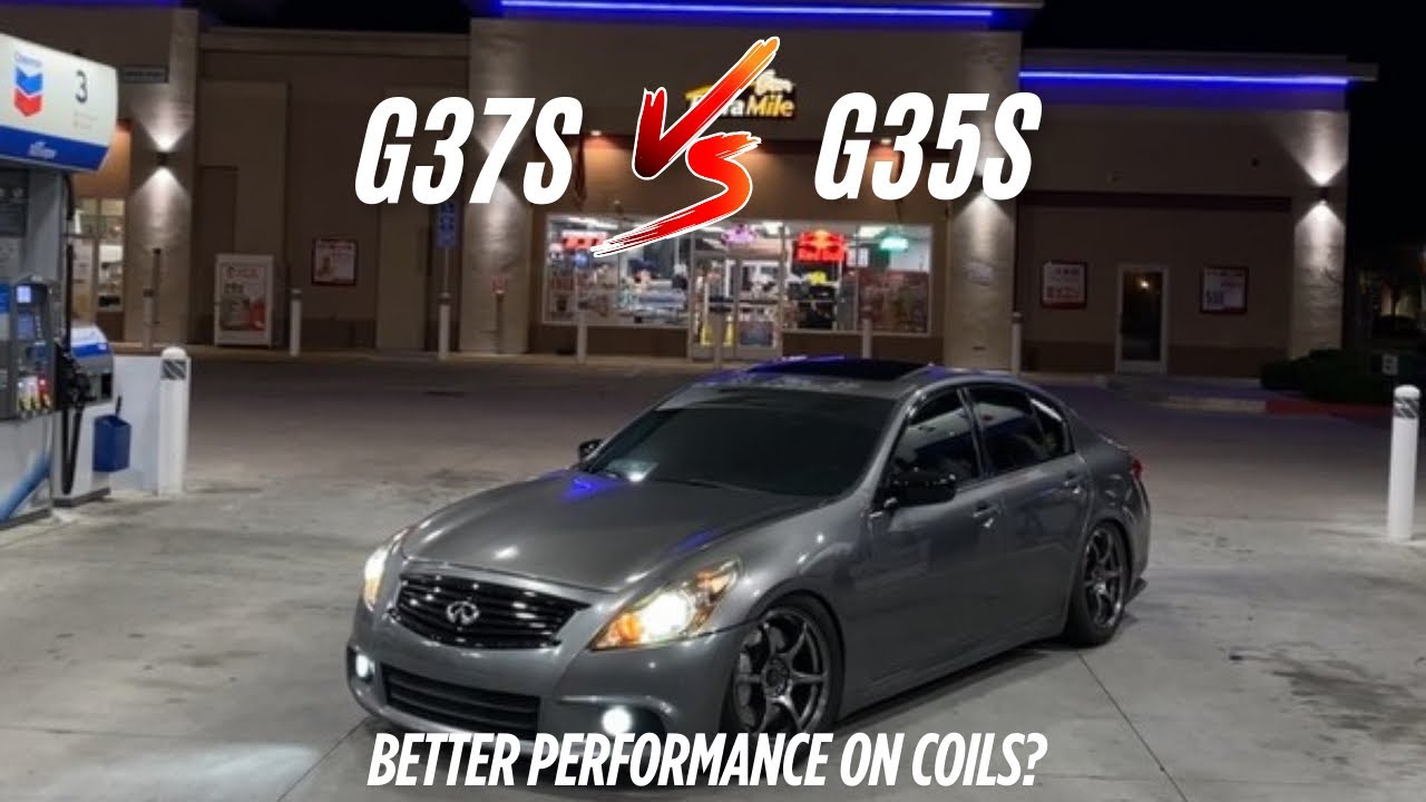 FINALLY GOT COILOVERS FOR THE G37s | RACING G35s AGAIN!! - YouTube