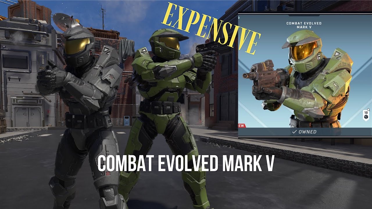 They made it so EXPENSIVE! - Combat Evolved Mark V - Halo infinite ...