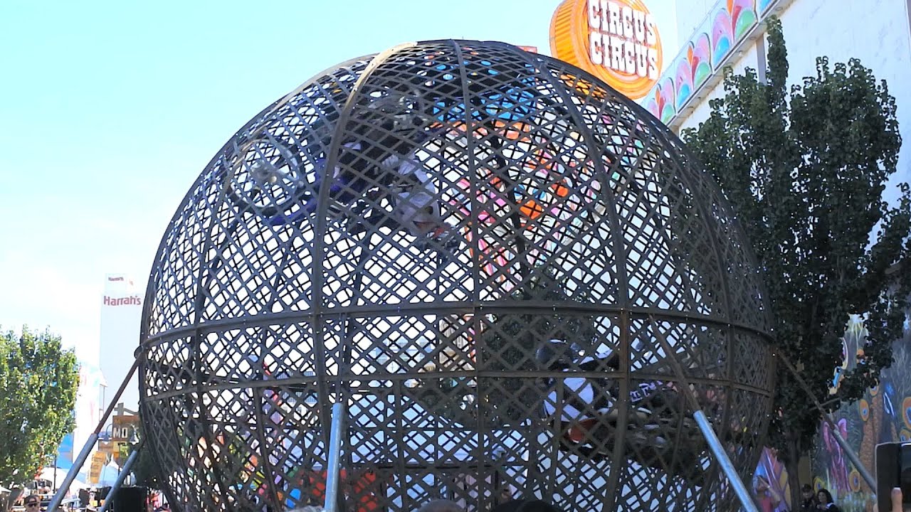 Monte Perlin Globe of Death - YouTube