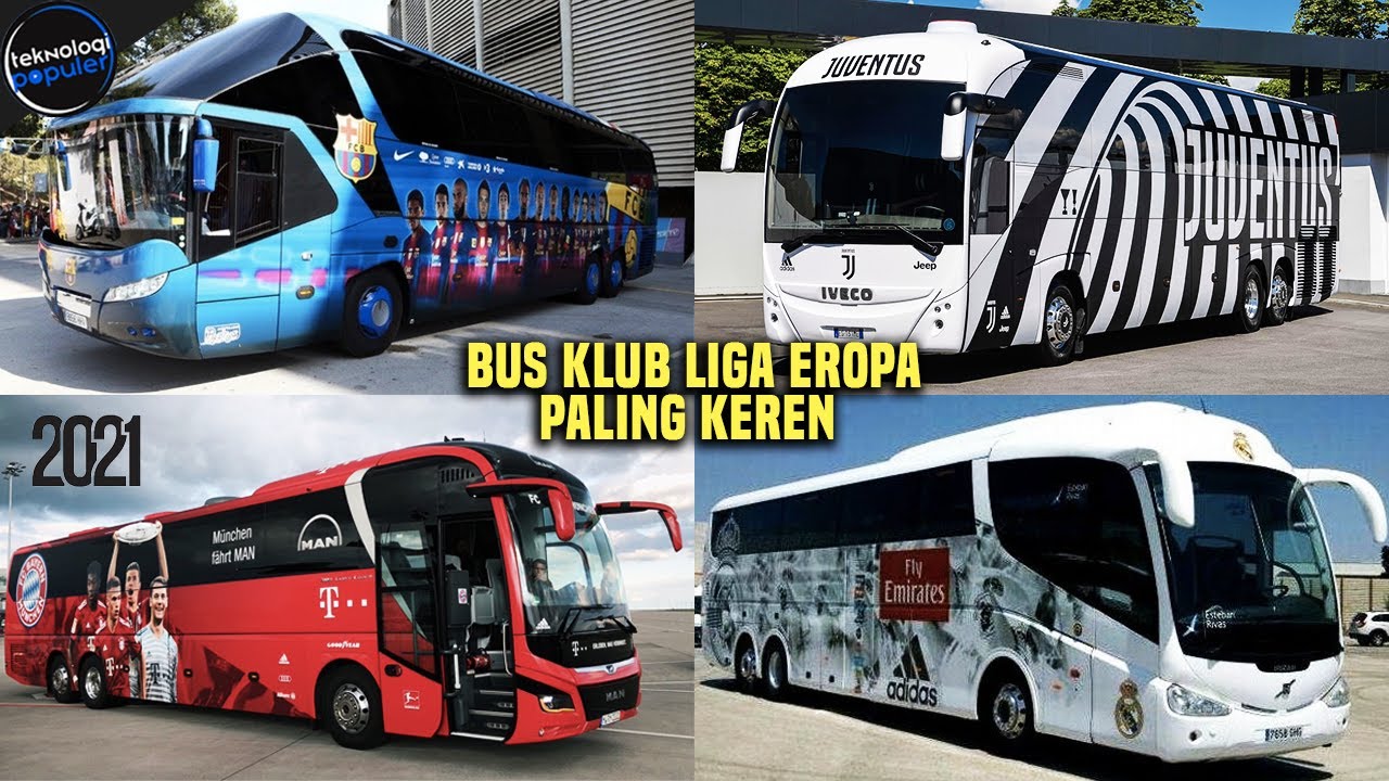 Serasa Naik Jet Pribadi! Deretan Bus Termewah dan Paling Keren di Klub ...