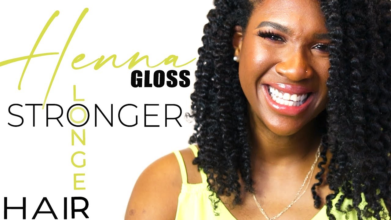 Henna Gloss|| Grow Longer Stronger Hair|| Hair Dye - YouTube
