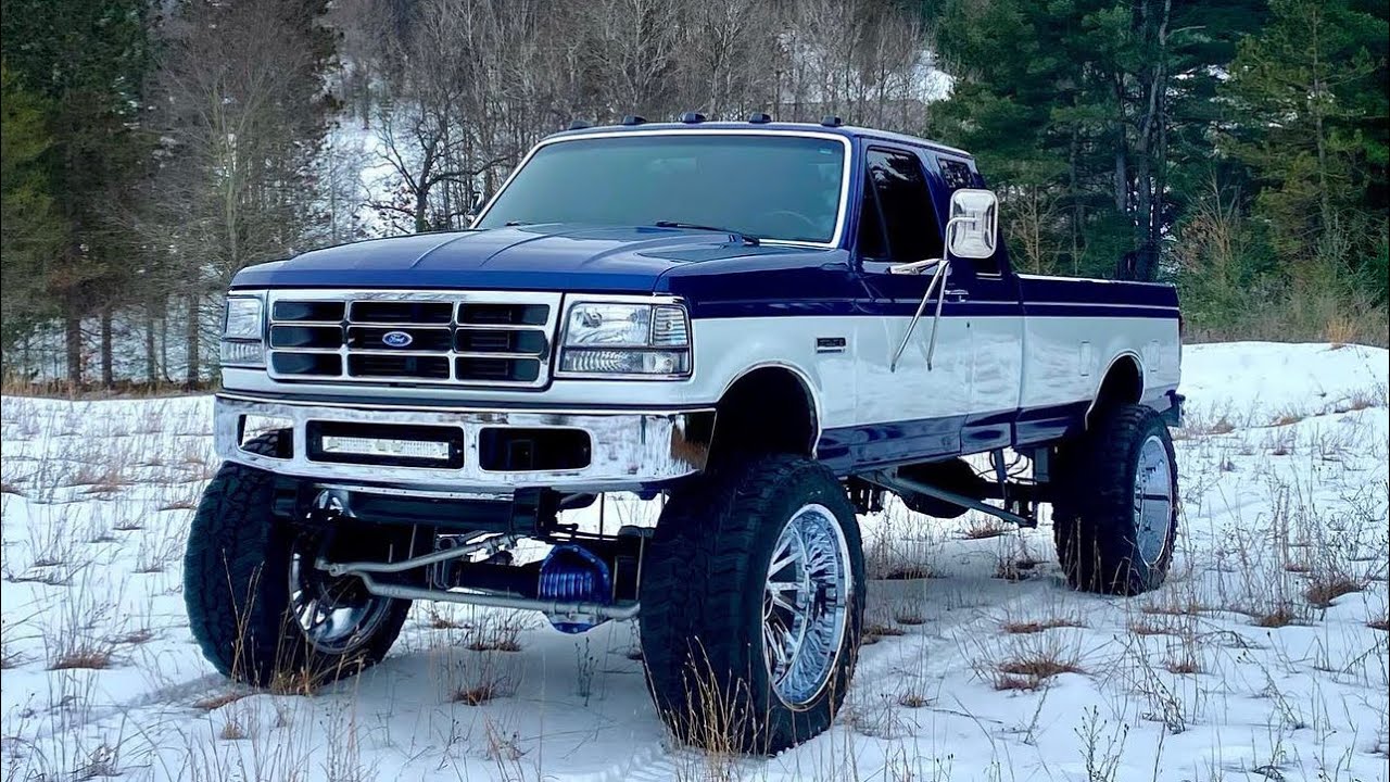 Super Clean OBS 7.3 Powerstroke with 24’s on 38’s! - YouTube