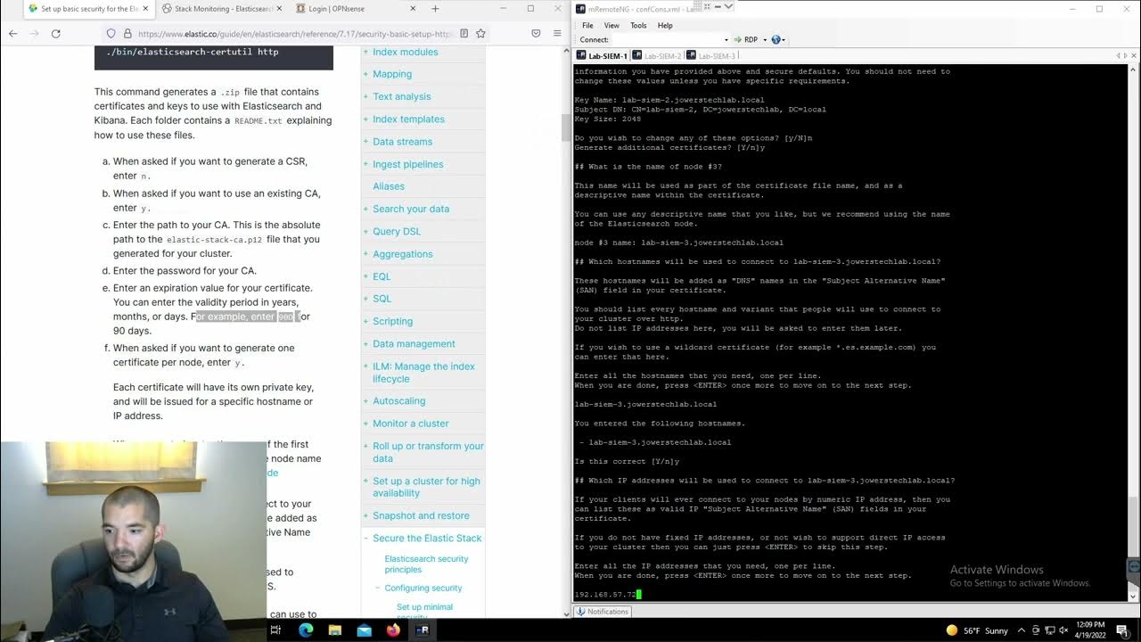 Setup Basic Security In Elasticsearch Plus Secured Traffic Part 1 Of 3 Youtube