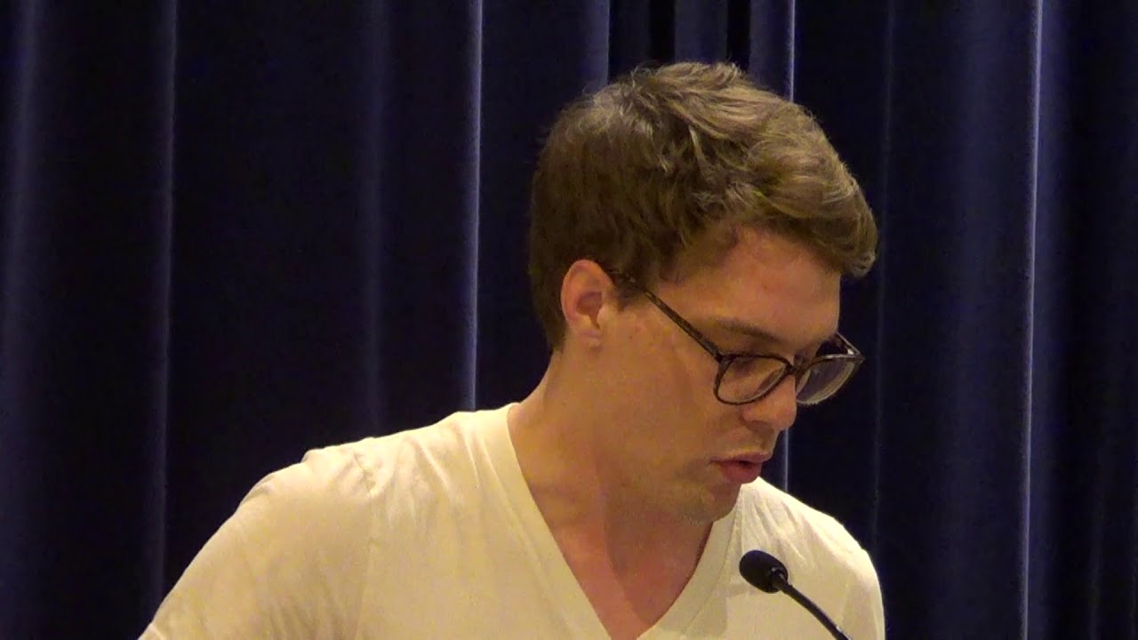 Daniel Uncapher MFA Thesis Reading, 2018 May 3 - YouTube