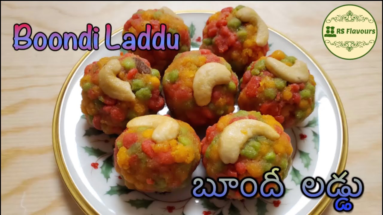 Boondi ladoo recipe - Boondi Laddo Recipe - How to Make Boondi Laddu ...