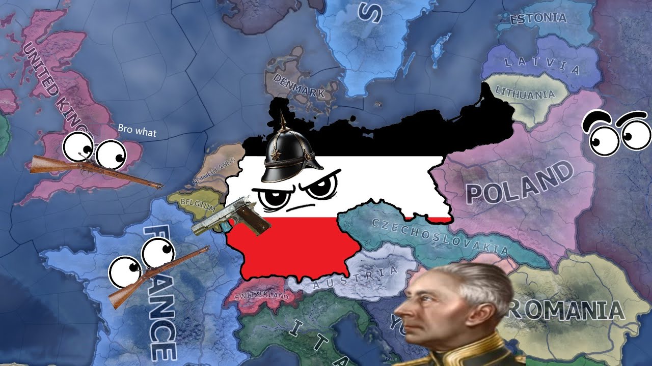[HOI4] Kaiser returns to Germany in 1937, Takes REVENGE on the Allies ...