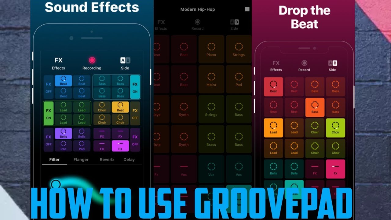 Grooving - How To Use Groovepad - YouTube