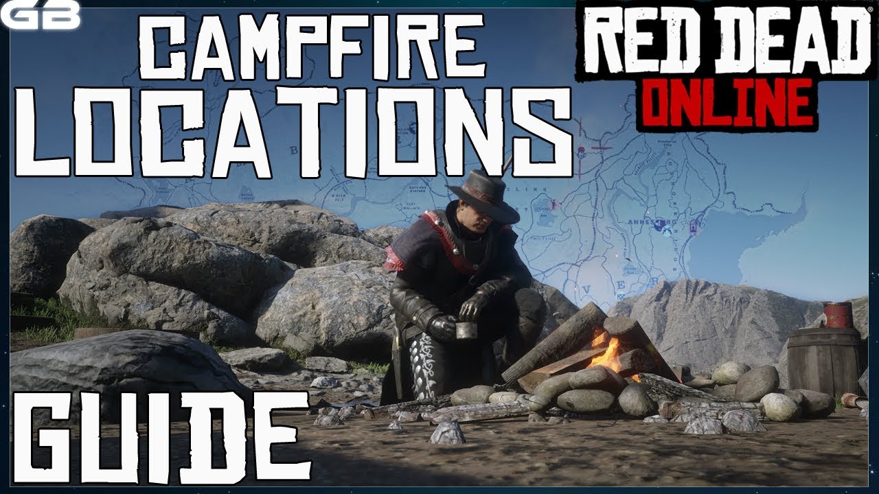 Red Dead Online Campfire Locations Guide - YouTube