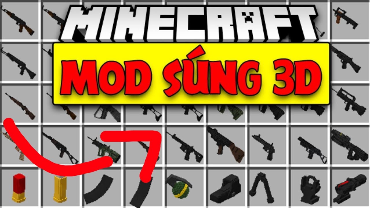 Mod Súng Bắn Trong Minecraft PE Siêu Hay Và Có Những Thành Viên Mới ...