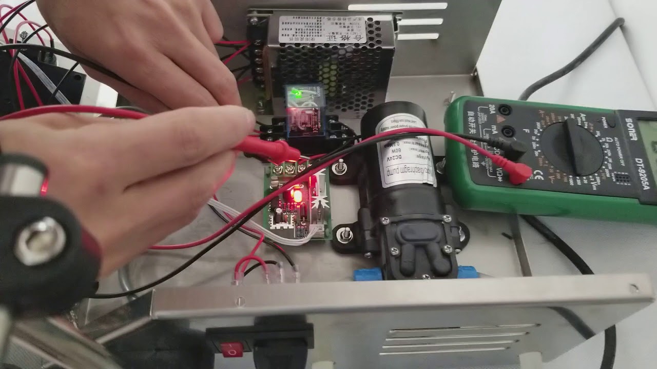 How to check the non-working problem happened when filling of GZL-50 or ...