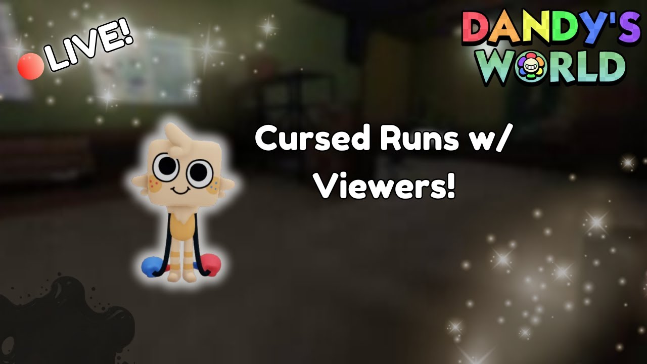 🔴DANDY'S WORLD | CURSED RUNS WITH VIEWERS | UPDATE TMR! - YouTube