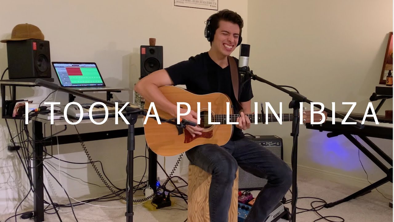 I Took A Pill In Ibiza - Mike Posner (Ivan Lives acoustic cover) - YouTube