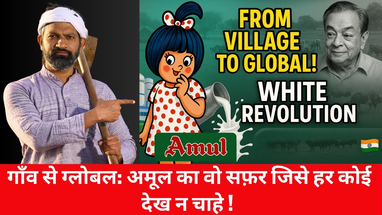 How Amul Became India’s Dairy King👑 The Untold Story of Amul | Amul ...