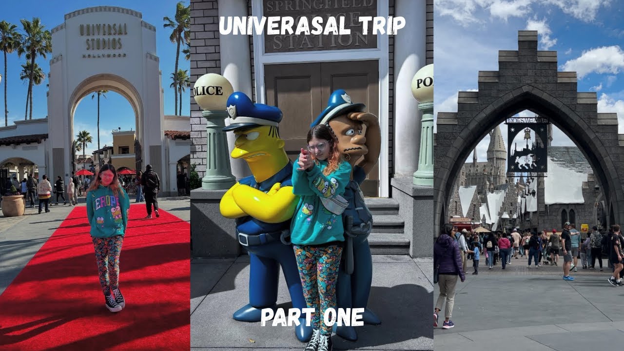 Universal Studios Trip Part One! - YouTube