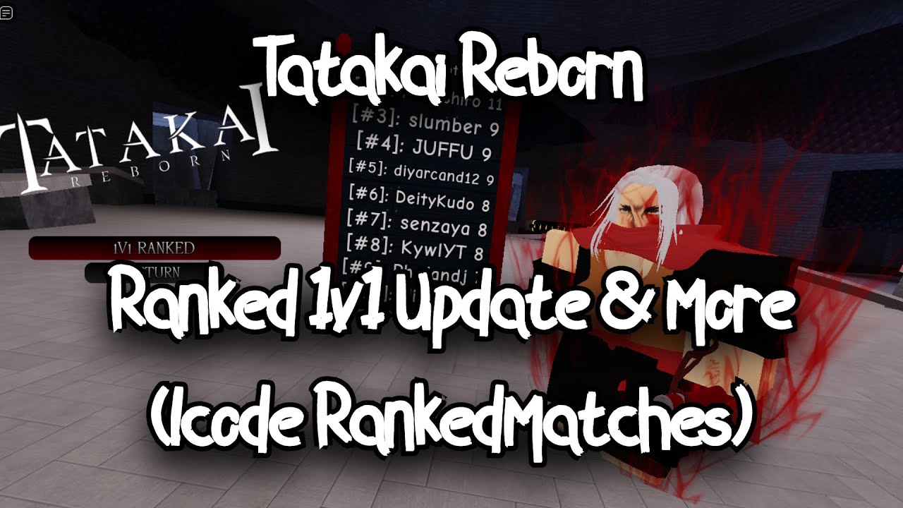 [READ DESC] TATAKAI REBORN'S NEW RANKED 1V1S, NEW CLAN, NEW STAT CAPS ...