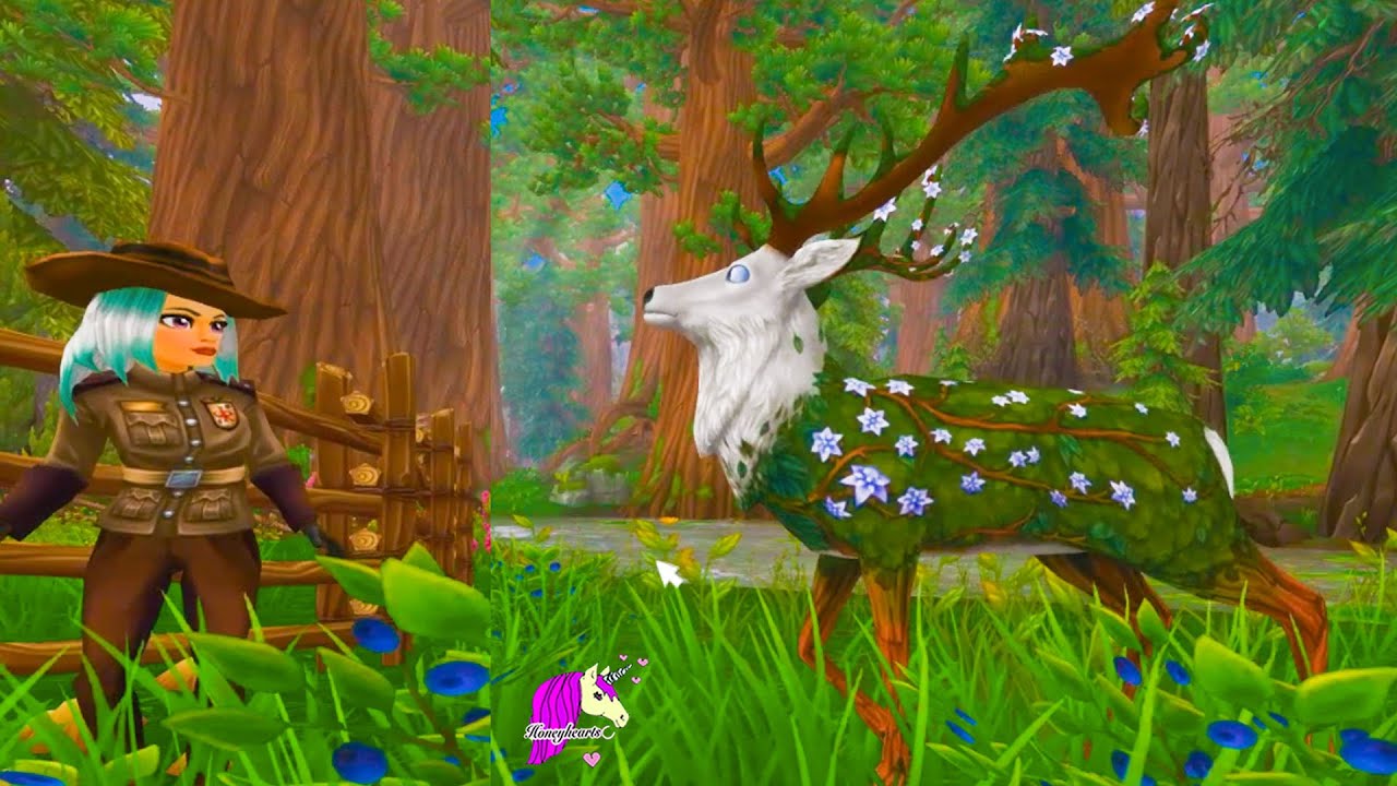Rare Deer of the Wildwoods Star Stable Online - YouTube