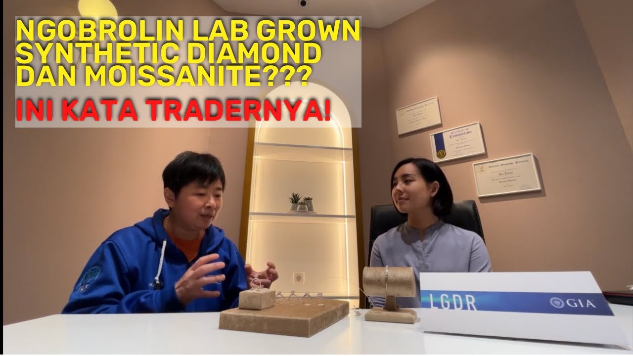 PENGALAMAN PENJUAL LABORATORY GROUND DIAMOND & MOISSANITE - YouTube