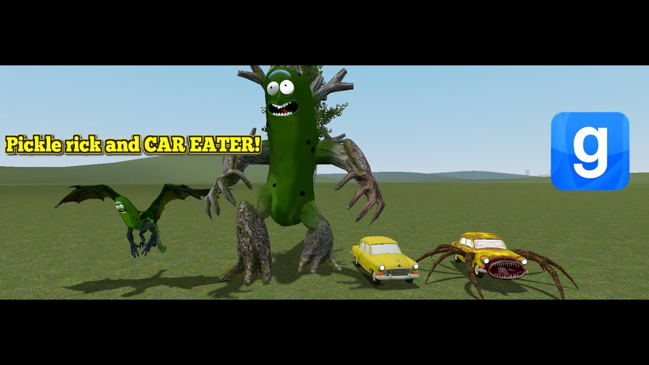 NEW MODS PİCKLE RİCK AND CAR EATER - YouTube