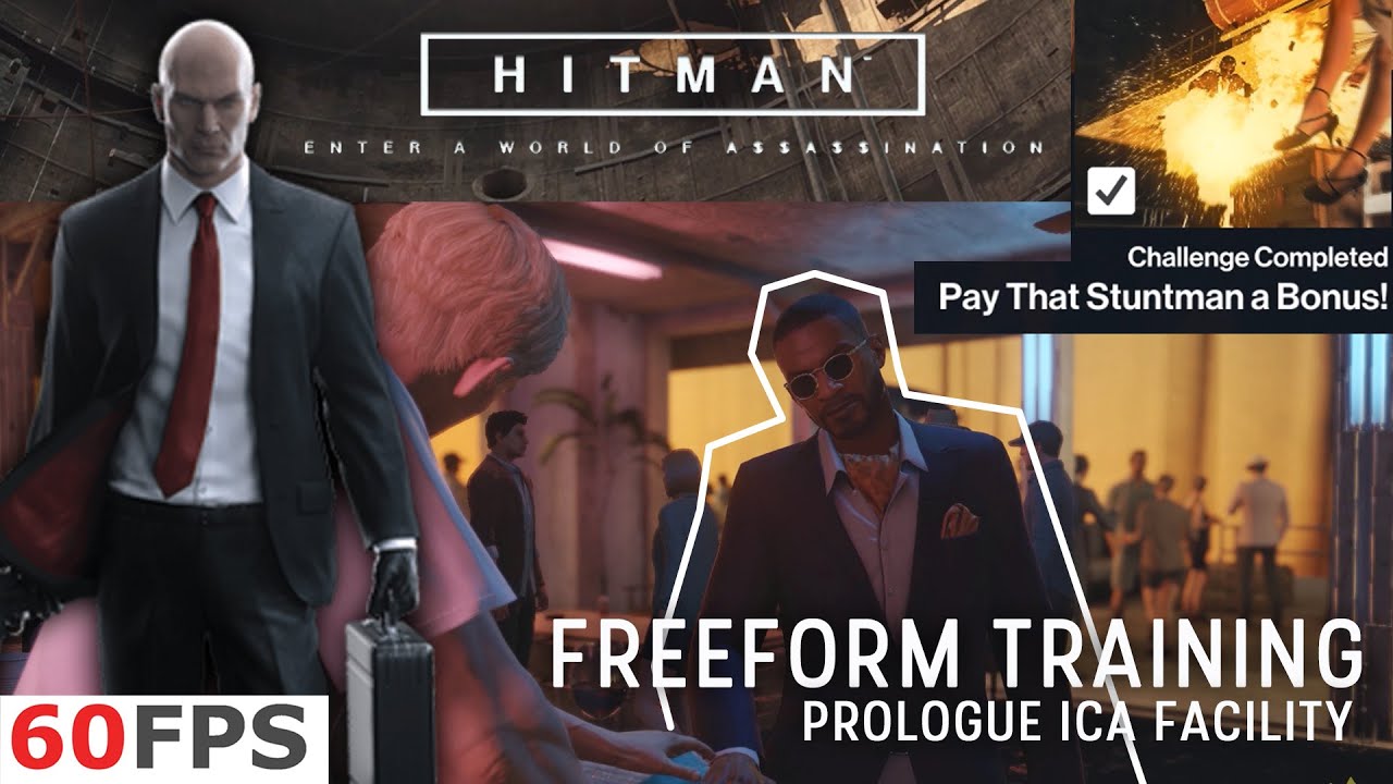 HITMAN 1: Pay That Stuntman A Bonus Challenge - Completed: HD 60FPS ...