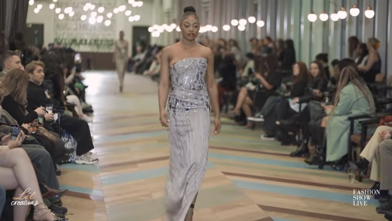Fashion show live AW23 during London Fashion Week Designer 16 - YouTube