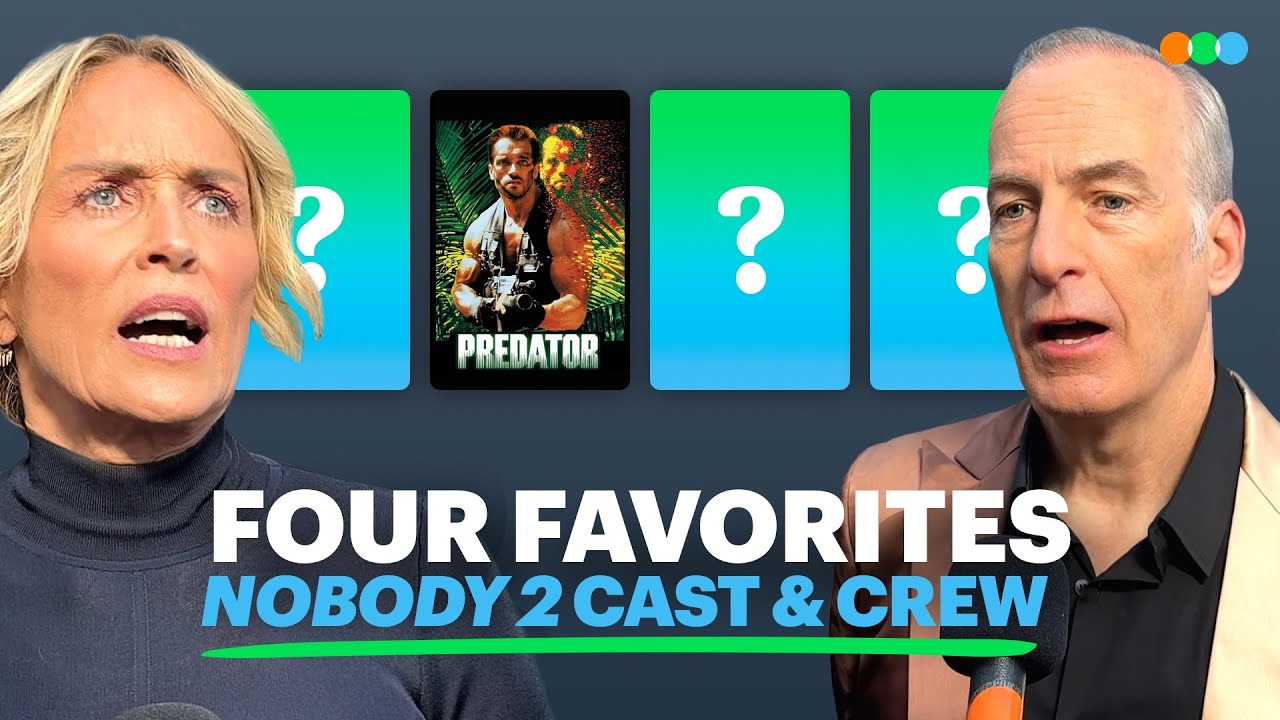 Four Favorites with Bob Odenkirk, Sharon Stone, RZA and More (Nobody 2 ...