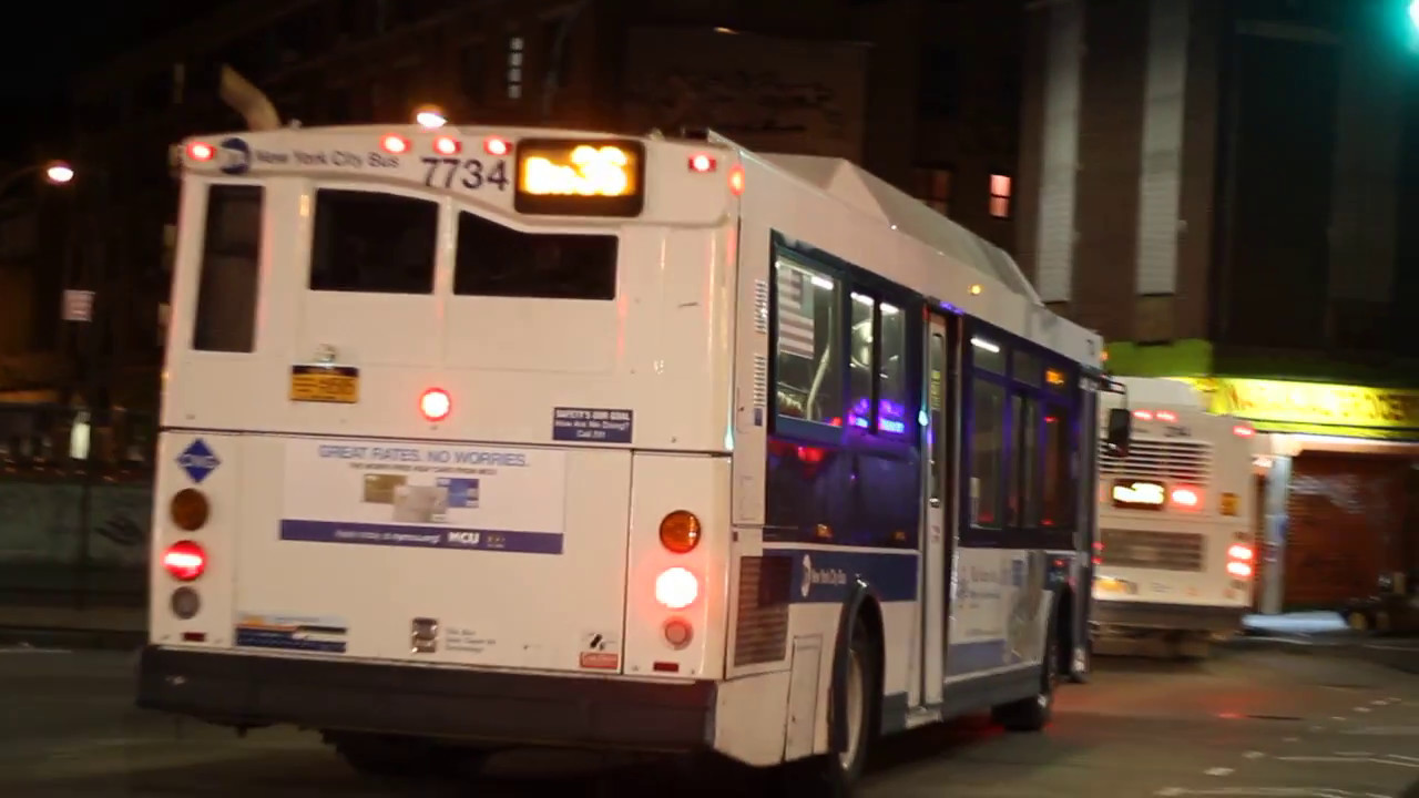 MTA New York City Bus Bx36 CNG Convoy! - YouTube