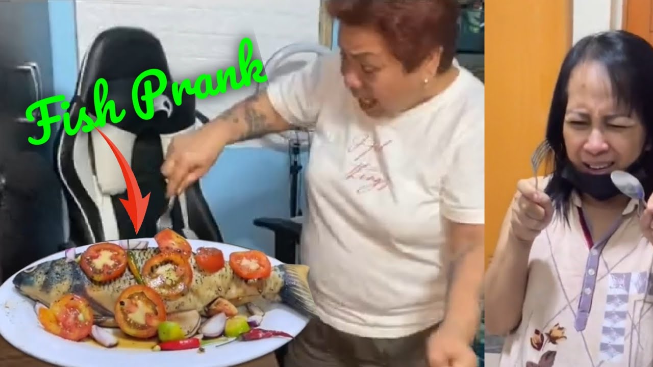 TOY FISH PRANK FUNNY REACTION / TRENDING TIKTOK VIDEOS COMPILATION ...