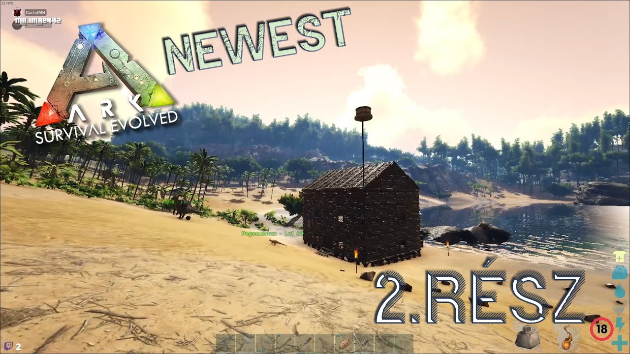 A ház befejezése / ARK: Survival Evolved [NEWEST] - 2.Rész - YouTube