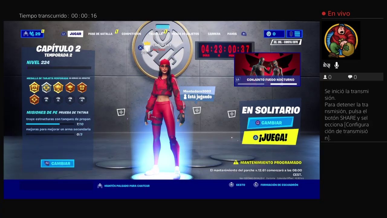 Transmisión de PS4 en vivo de CHOLO-LAY - YouTube