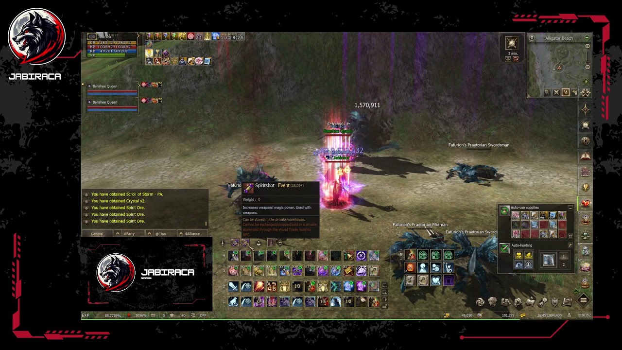 Lineage 2 EU Orfen - Farm Gameplay - YouTube