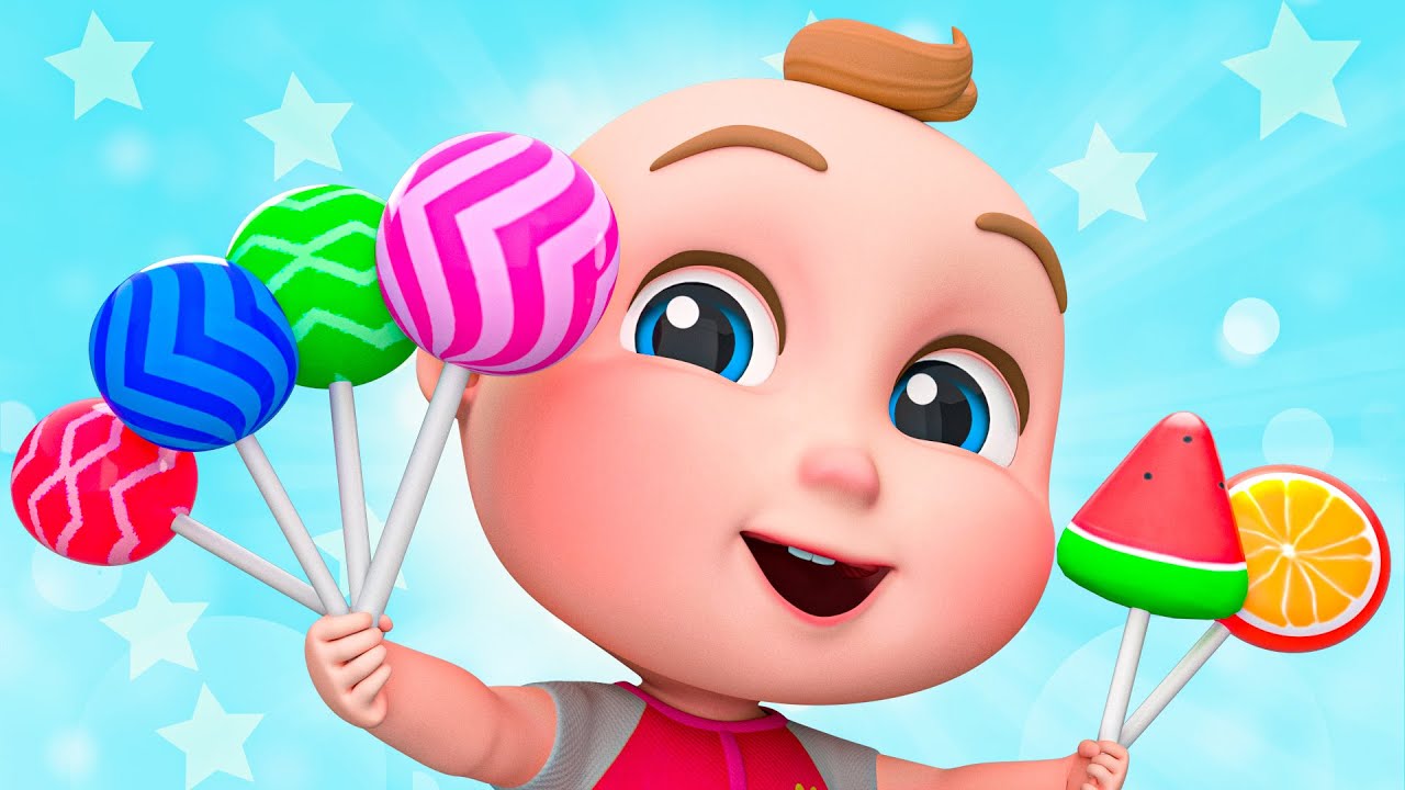 Lollipop Candy Song | ABC Song, Surprise Eggs Song and more | Super ...