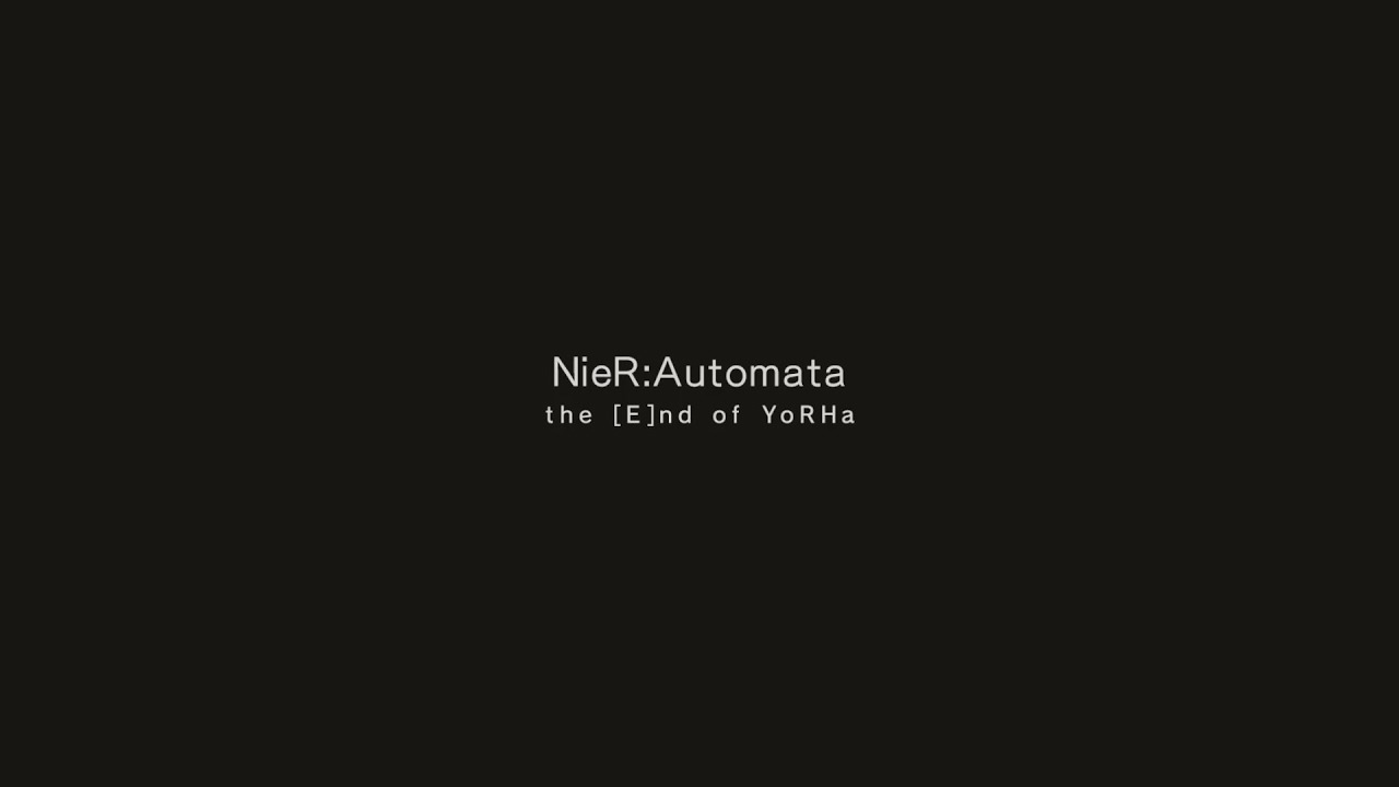 For Posterity (Spoiler Warning: NieR Automata) - YouTube