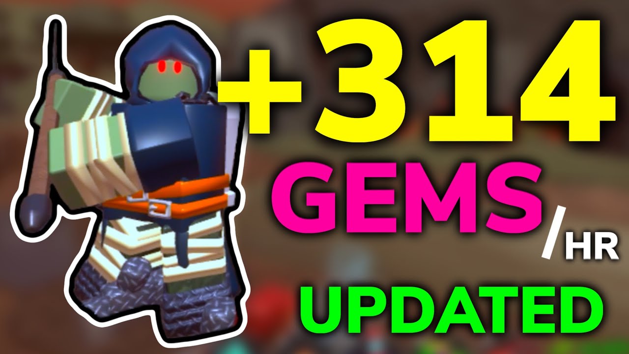 UPDATED FASTEST SOLO GEM STRATEGY - Tower Defense Simulator (ROBLOX ...