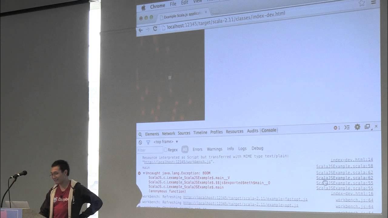 SBTB 2014, Haoyi Li: Cross-platform development with Scala.js - YouTube