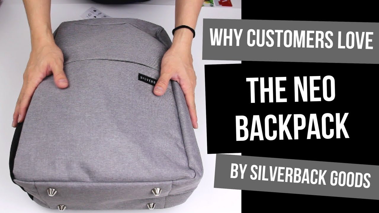 Why the NEO Backpack by Silverback Goods is a customer favorite? - YouTube