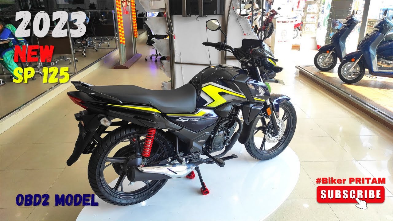 2023 new sp125 obd2 model is here... with 4 new changes 😲😲 - YouTube