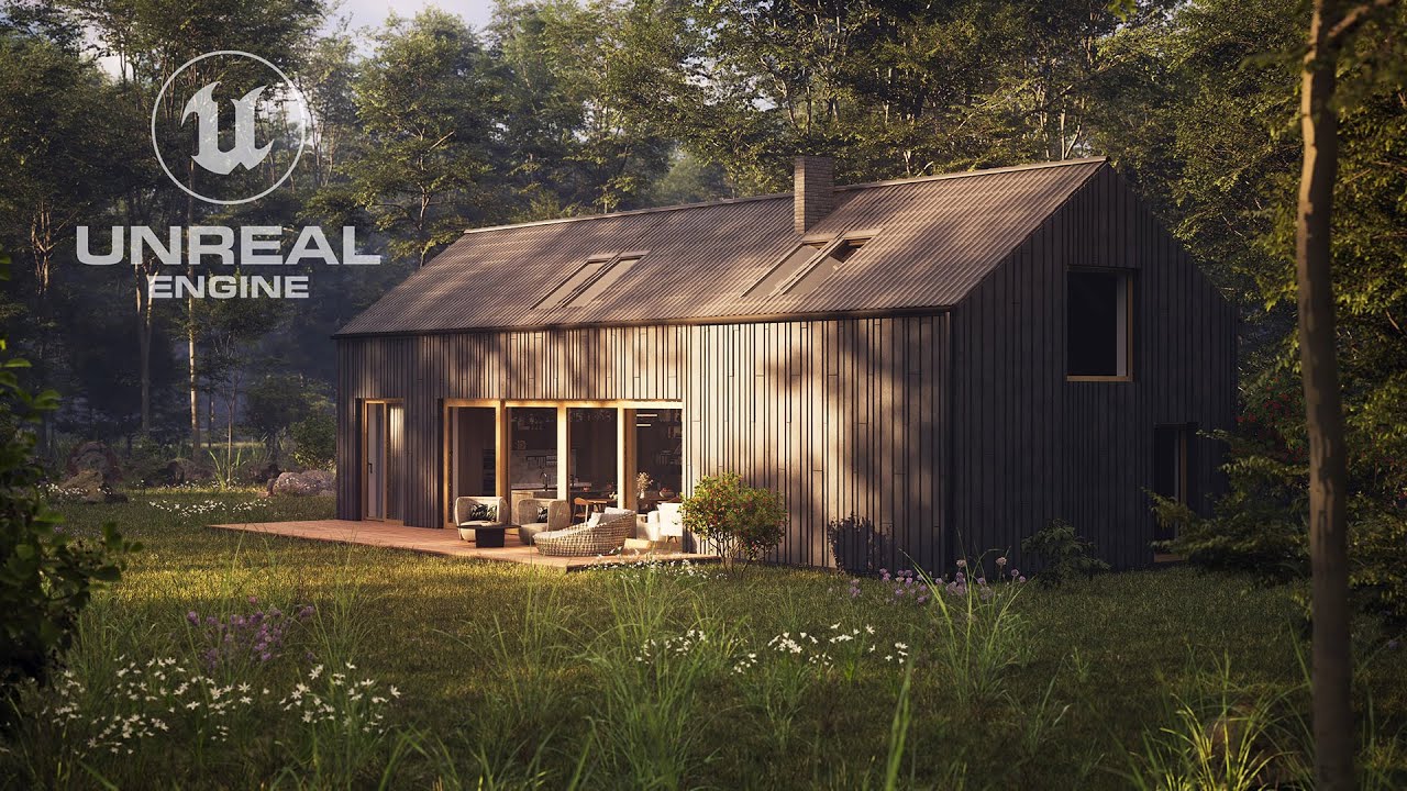 Forest House - 3D Architecture Animation - YouTube