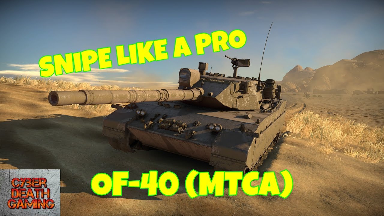 War Thunder: Snipe Like A Pro - OF-40 (MTCA) || RB Gameplay - YouTube