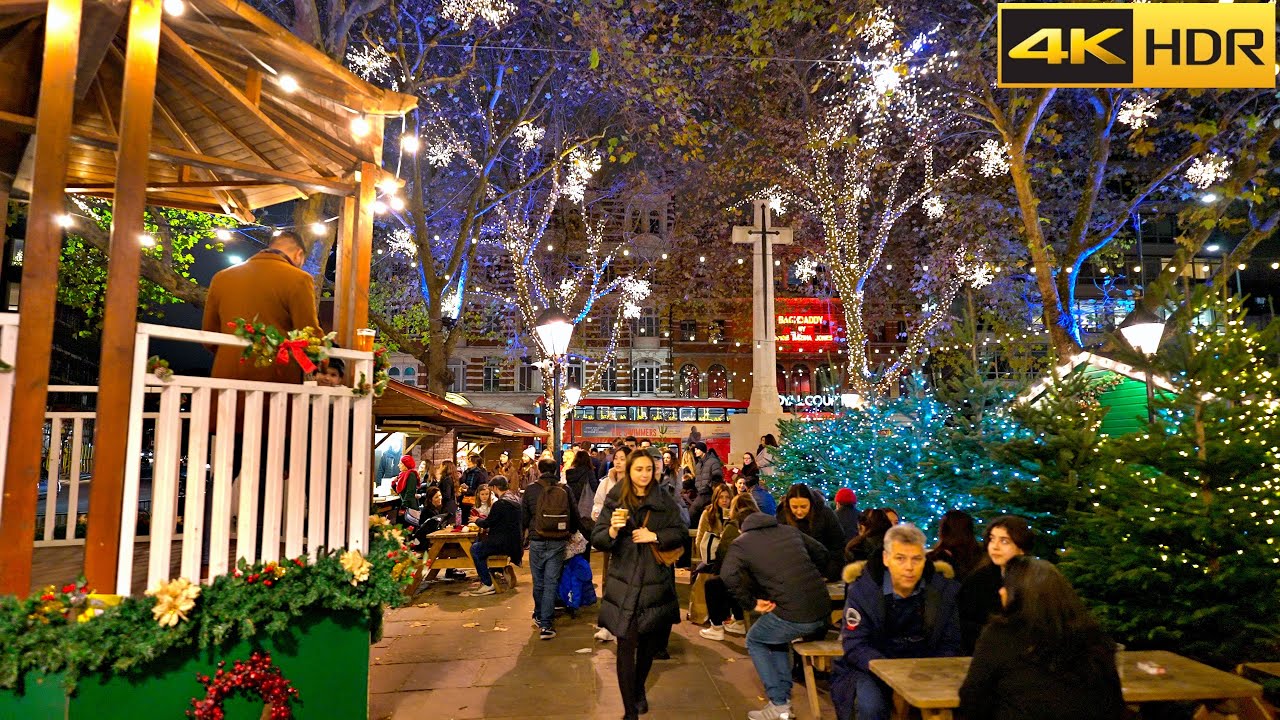 Chelsea King's Road Christmas Lights 2022🎄London Christmas Lights Walk ...