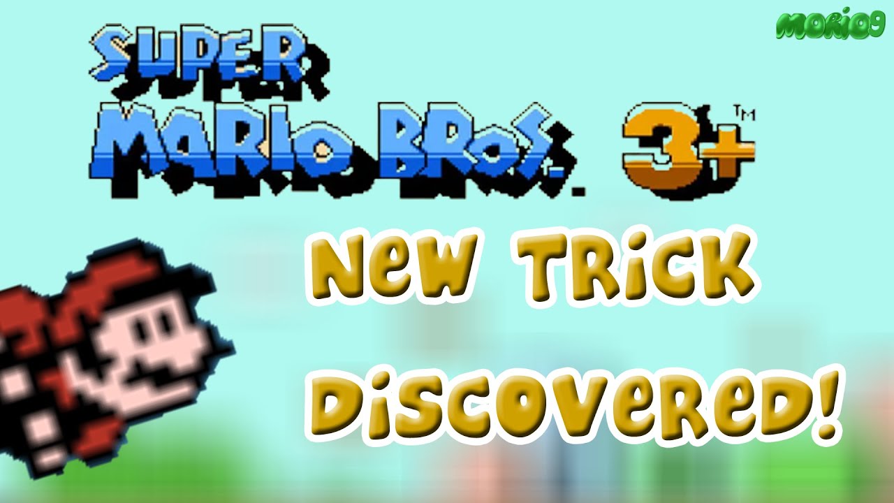I discovered a new useful wall jump glitch in SMB3+! - YouTube